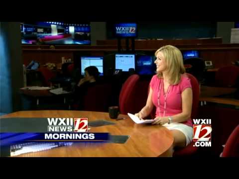 Beating the heat in the WXII 12 newsroom - YouTube