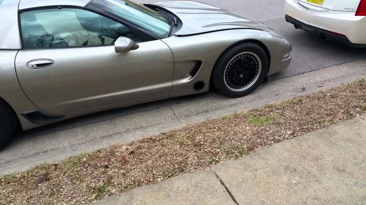 LS2 single turbo C5 for sale! - YouTube