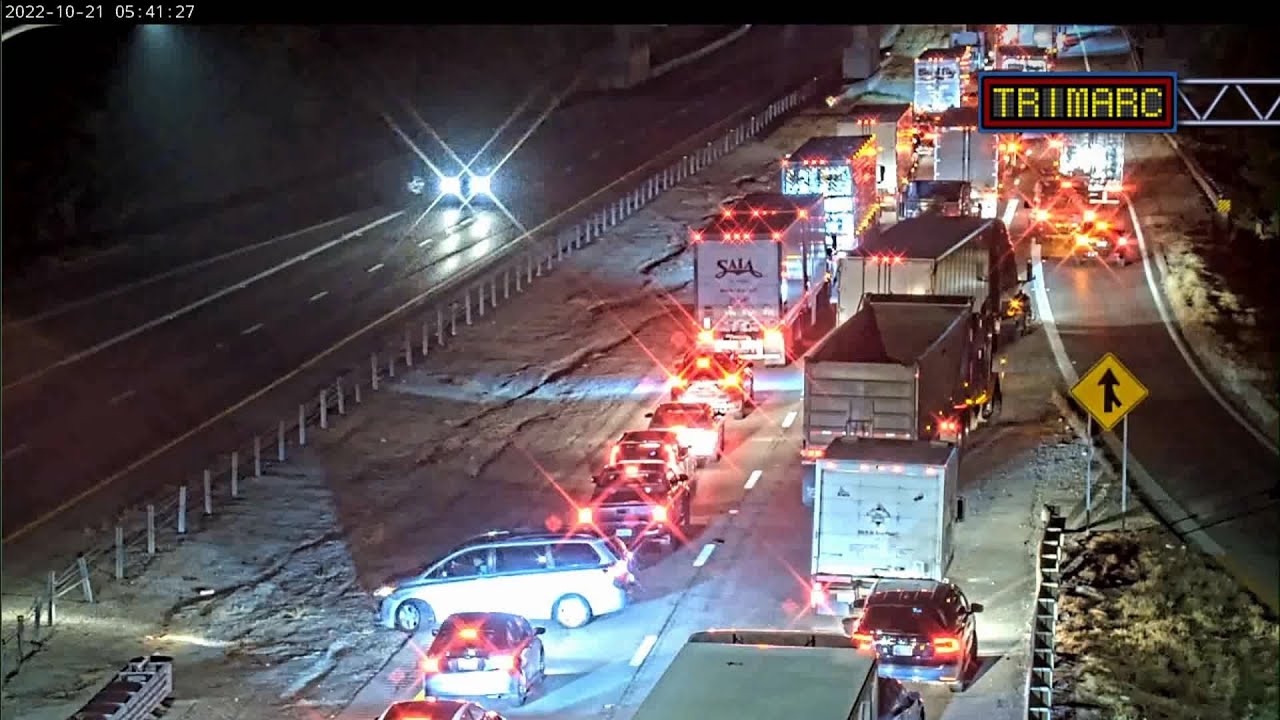 Crash on I-64 - YouTube