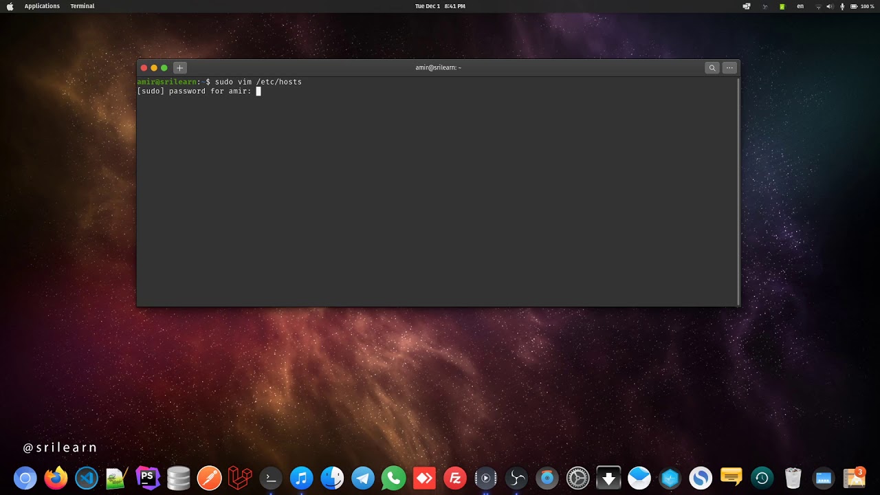 How To Change Hosts File On Linux YouTube How To Change Hosts File On Linux YouTube