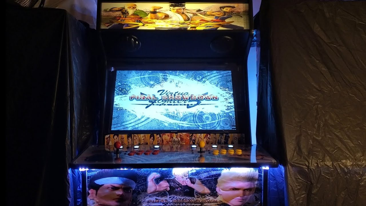 Virtua Fighter 5 Final Showdown Arcade Machine: Attract Mode! - YouTube