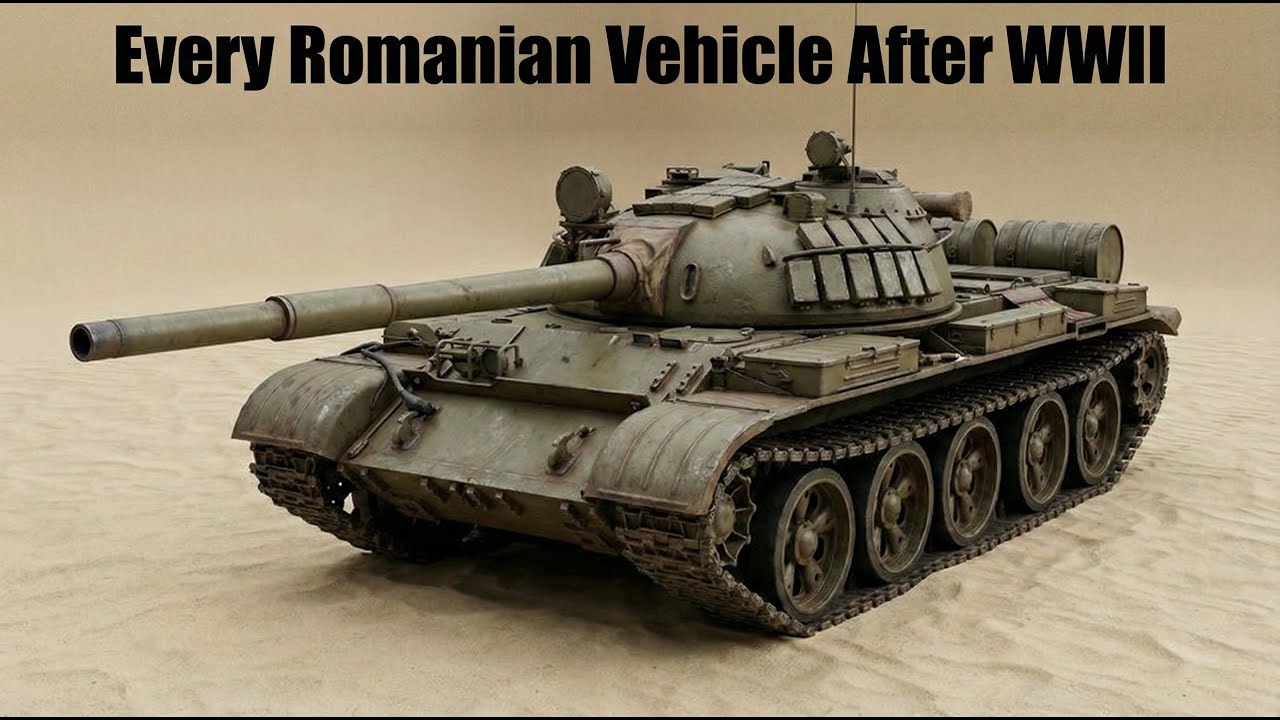 Every Romanian Vehicle Used After WWII - YouTube