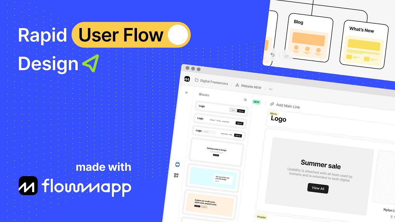 FlowMapp 3.0 User Flow Feature - YouTube