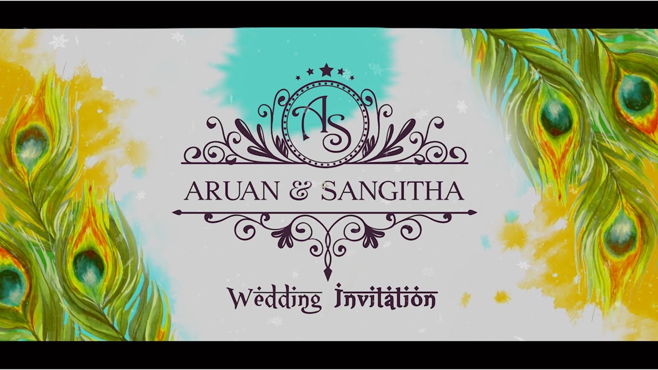 Blank Wedding Invitation Template | Wedding Invitation Without Text ...