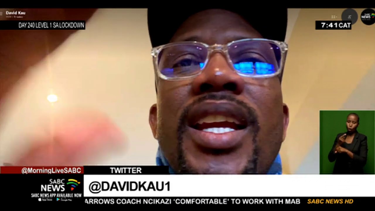David Kau joins the Savanna Virtual Comedy Bar - YouTube