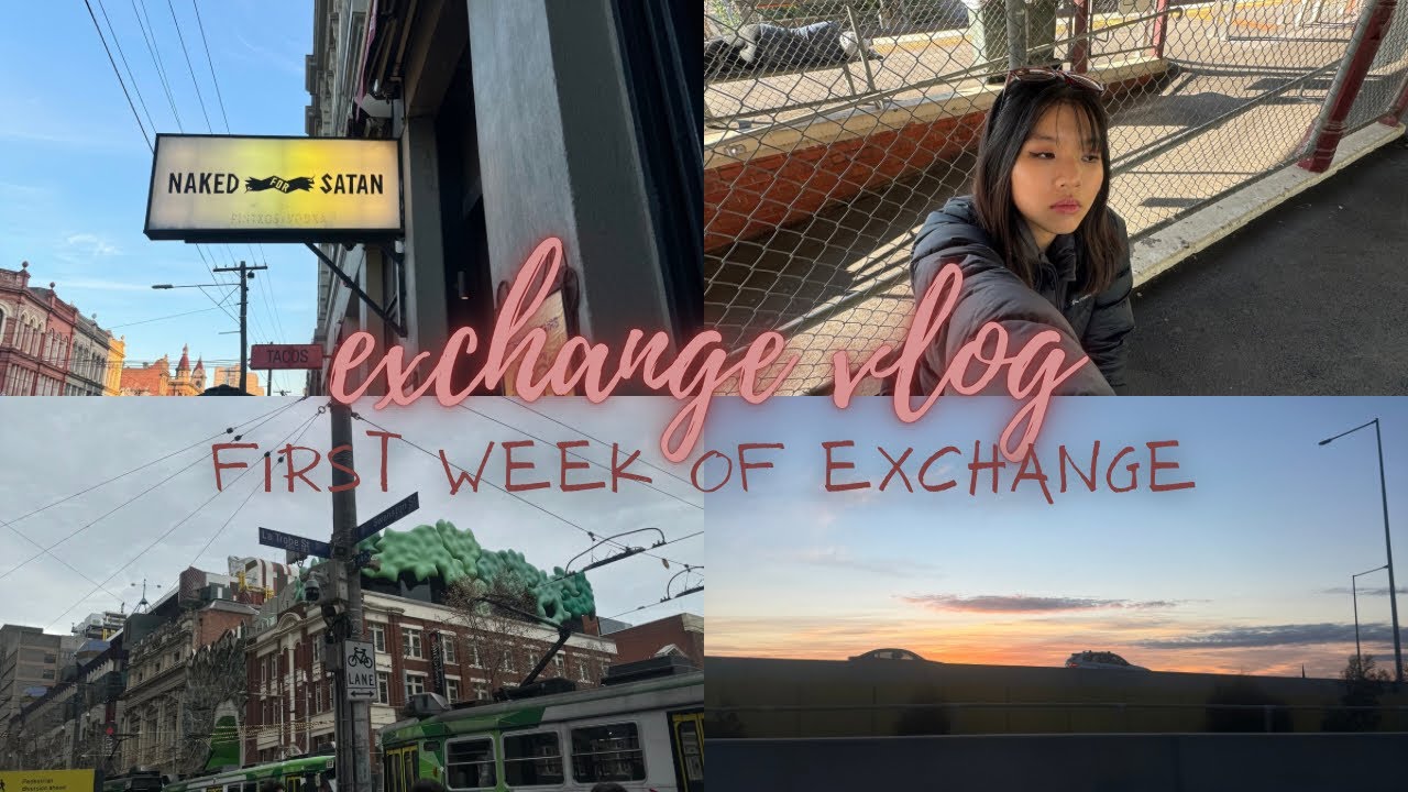 EXCHANGE VLOG: First week of exchange - YouTube