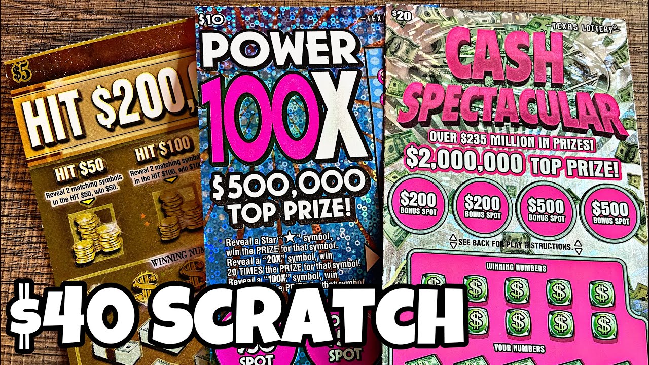 Cash Spectacular | Power 100X | Hit 200,000 😎Texas Lottery - YouTube