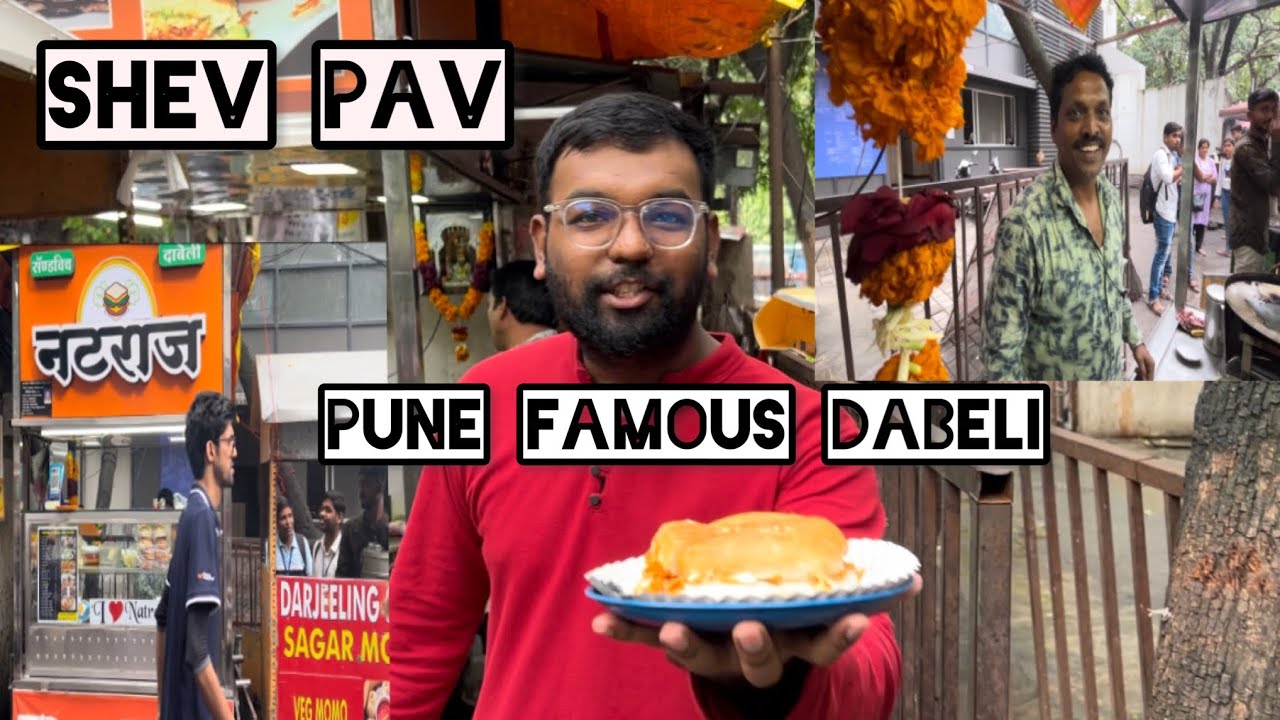 Pune Famous Shev Pav | Dabheli | Natraj Dabheli & Sandwich | FC Road ...