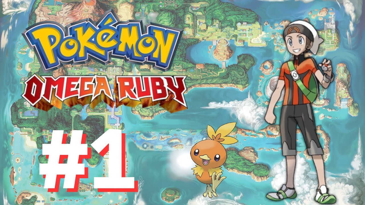 Pokemon Omega Ruby 3DS - Inicio de GamePlay - YouTube