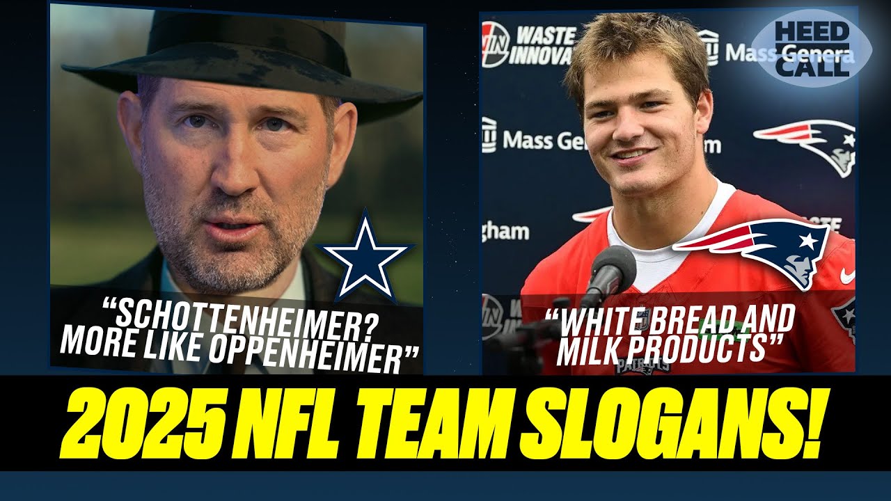 NFL Team Slogans for 2025 - YouTube