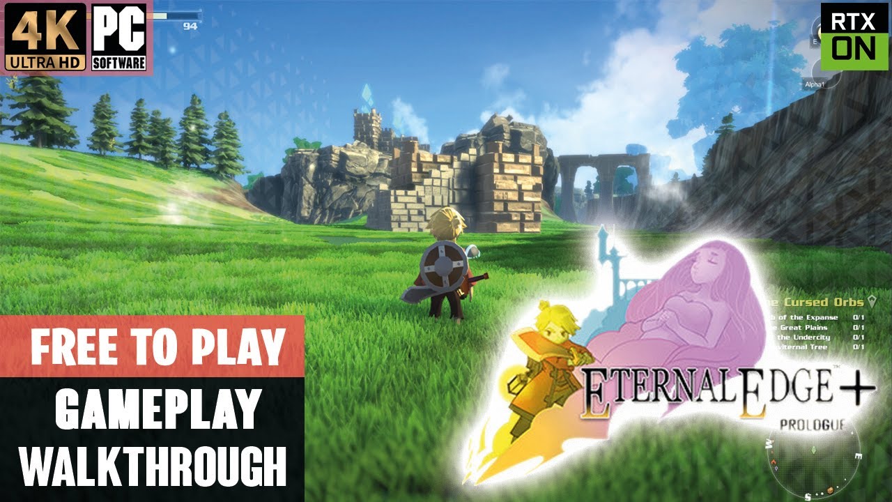 ETERNAL EDGE+ PROLOGUE Gameplay No Commentary [4K PC Free to Play Game ...