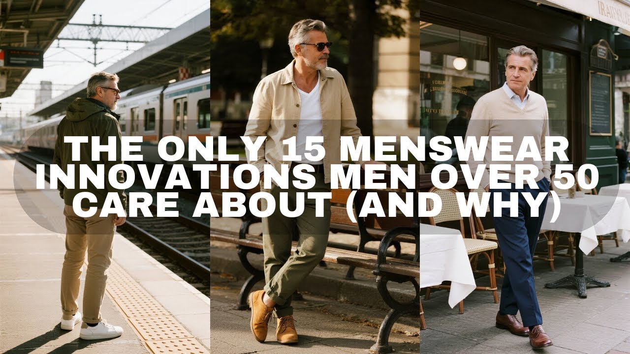 The ONLY 15 Menswear Innovations Men Over 50 Care About (And Why) - YouTube