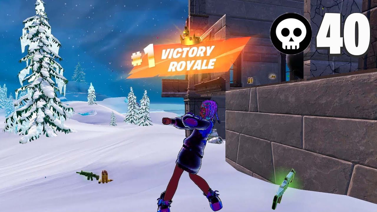 40 Elimination Solo vs Squad Win Full Gameplay Fortnite Chapter 4 ...