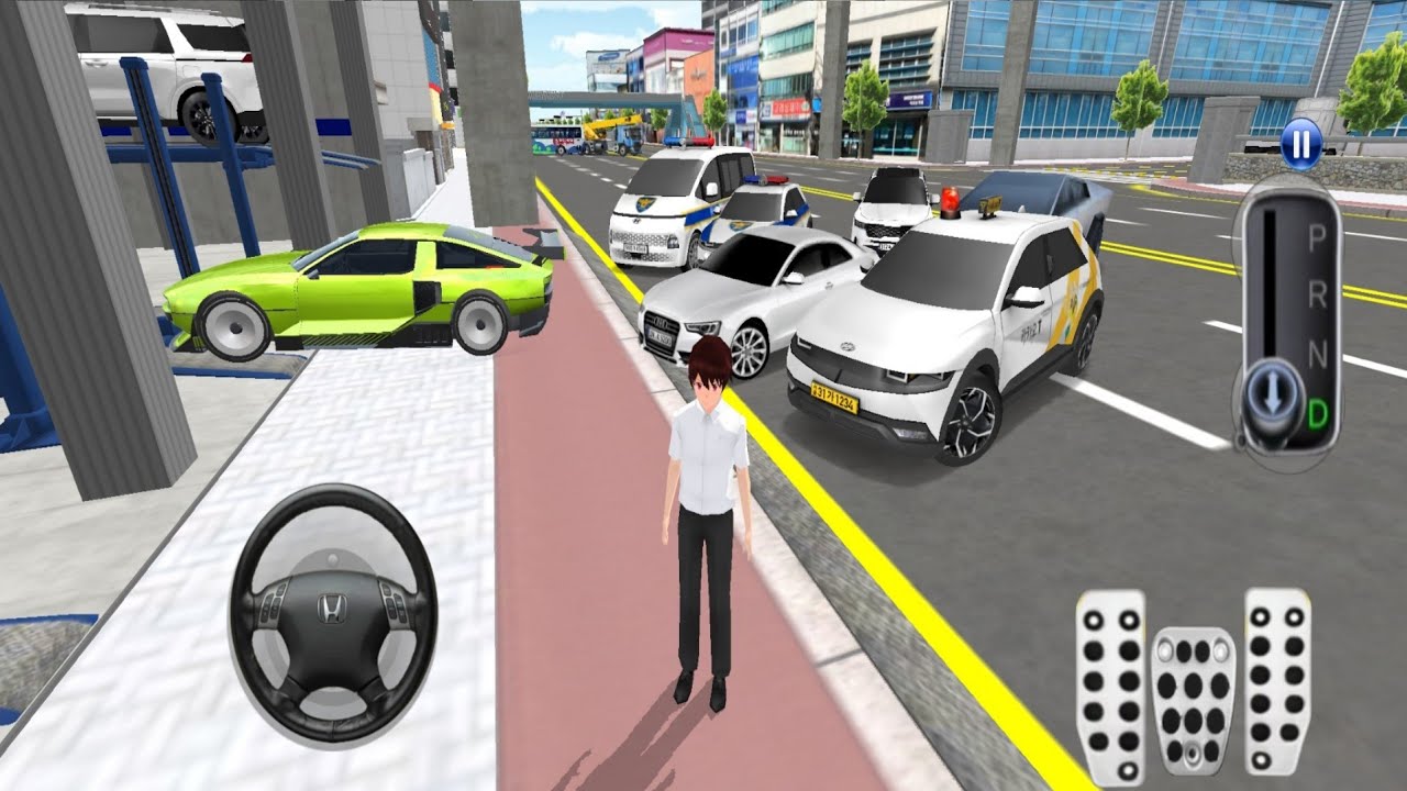 3D Driving Class # 74 - New Hyundai N Vision 74 Auto Repair Shop & City Driving -Android ...