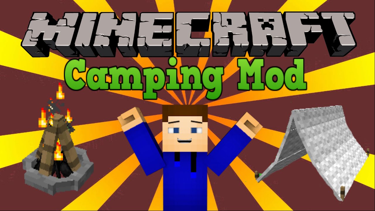 Minecraft Mod: The Camping Mod - YouTube