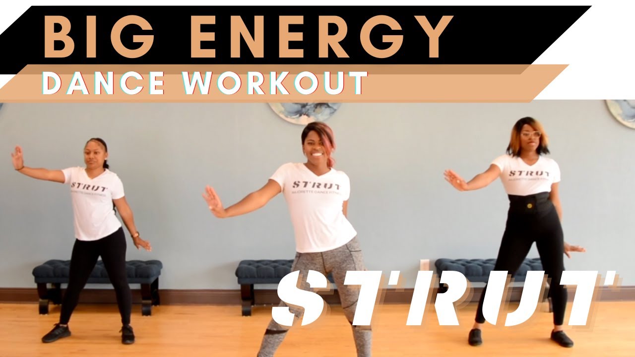 Big Energy by Latto Dance Workout | Strut Majorette Dance Fitness - YouTube