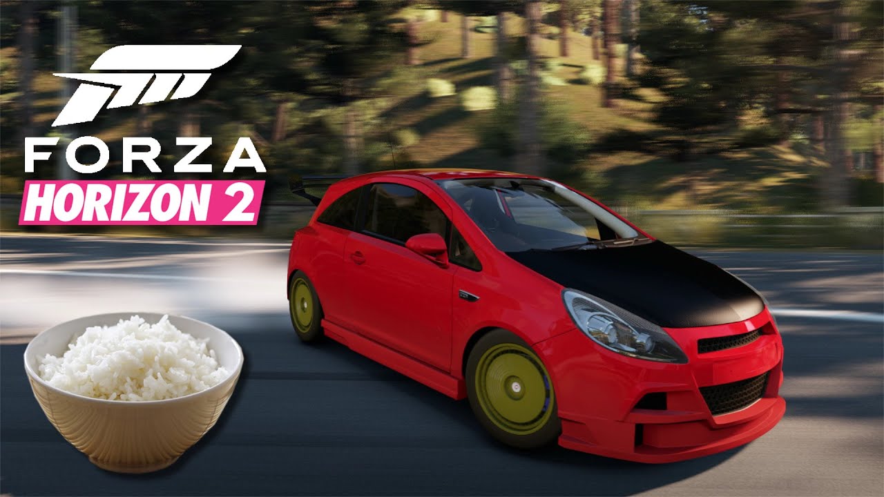 Forza Horizon 2: Vauxhall Corsa Rice Build | POWER! - YouTube