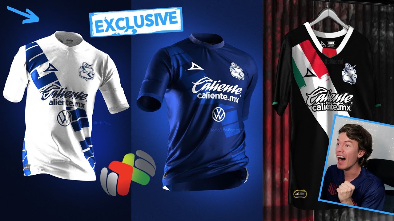 ¡JERSEYS de CLUB PUEBLA 2025-2026! - YouTube