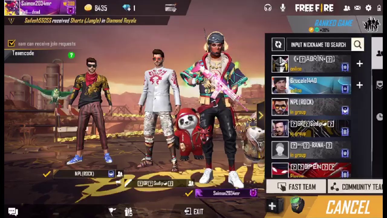 Watch me play Garena Free Fire: 3volution via Omlet Arcade! - YouTube