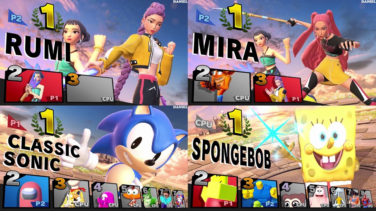 Top All Character Victory Animations - Part 8 | Super Smash Bros - YouTube