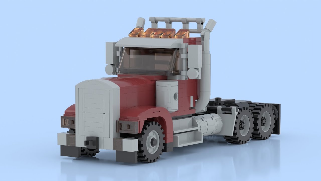 LEGO Kenworth W900 🚛💨 The King of the Road in Bricks! 🏆 #lego - YouTube