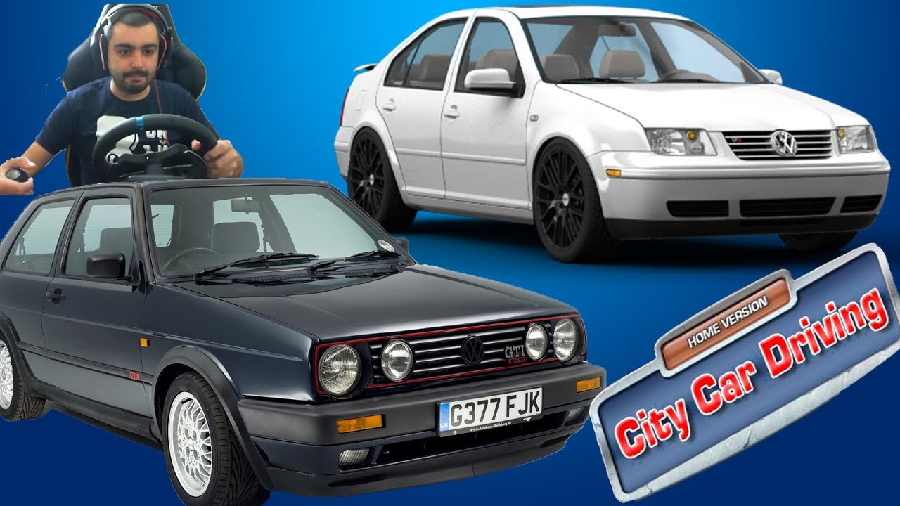 Volkswagen Golf 2 GTI / VW BORA City Car Driving #23 - YouTube