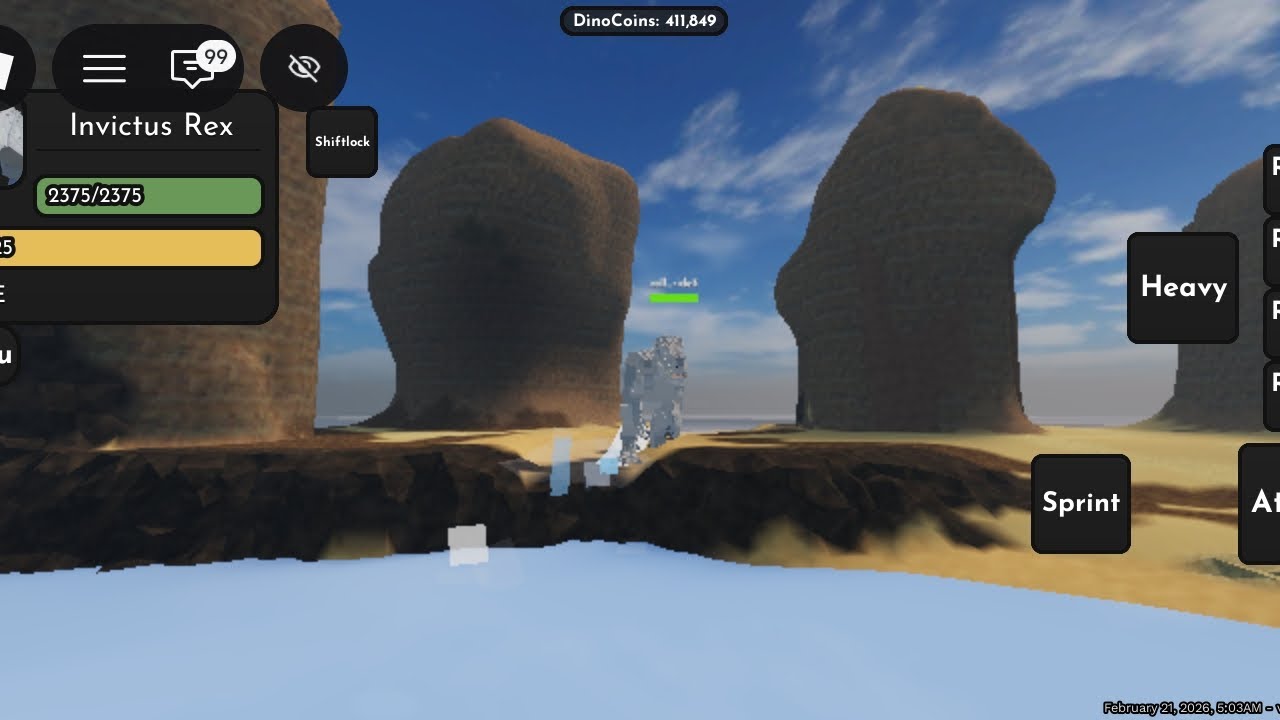 I just found the unreleased desert map section in jurassic blocky ...