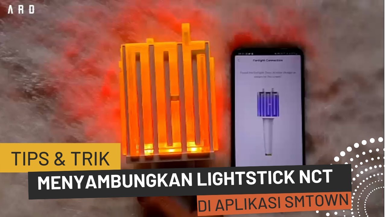 HOW TO CONNECT NCT OFFICIAL LIGHTSTICK ON SMTOWN APP 2022 - YouTube