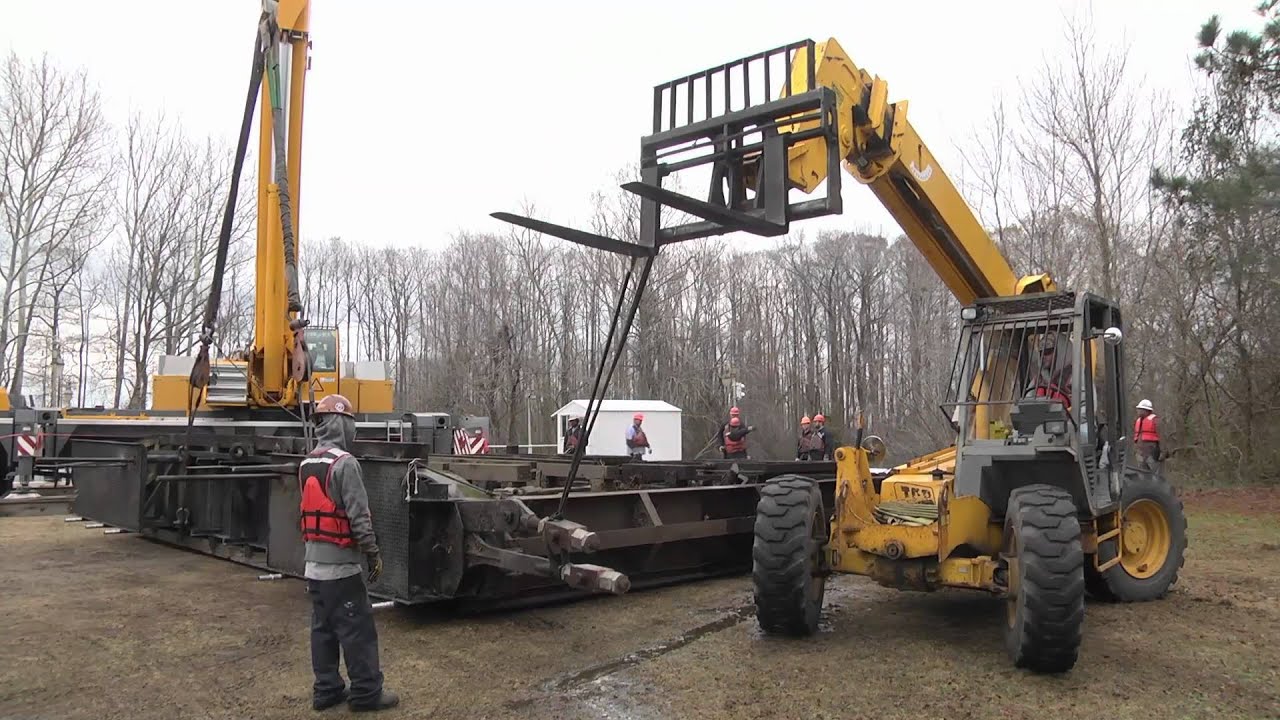 South Mills locks in North Carolina get a makeover - YouTube
