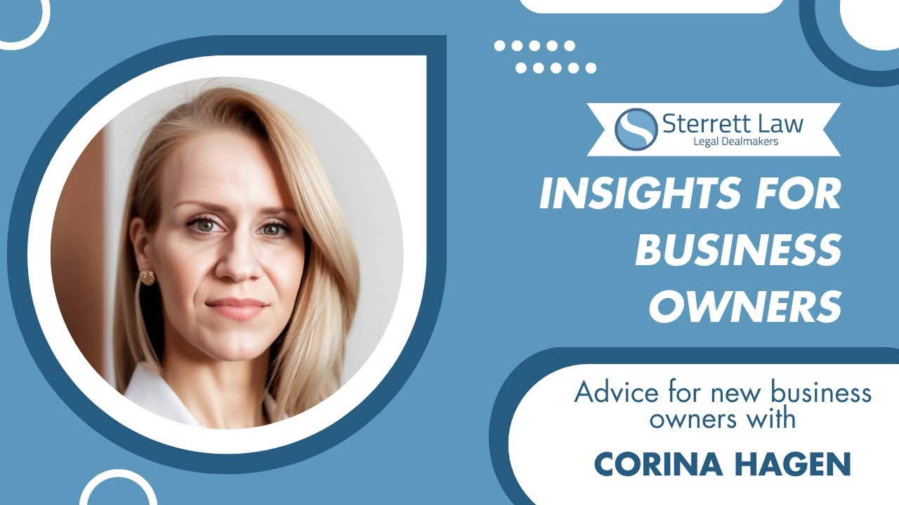 Advice for New Business Owners with Corinna Hagen - YouTube