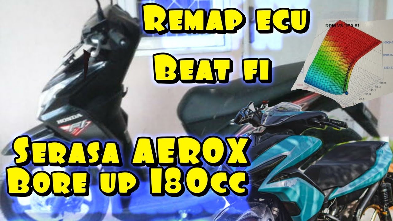 REMAP ECU BEAT FI - YouTube