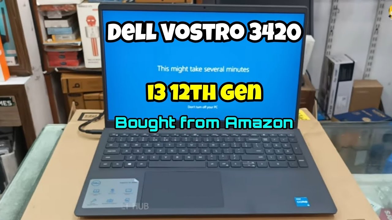 Dell Vostro 3420 i3 1215u Unboxing | Dell Vostro 3420 i3 12th Gen ...