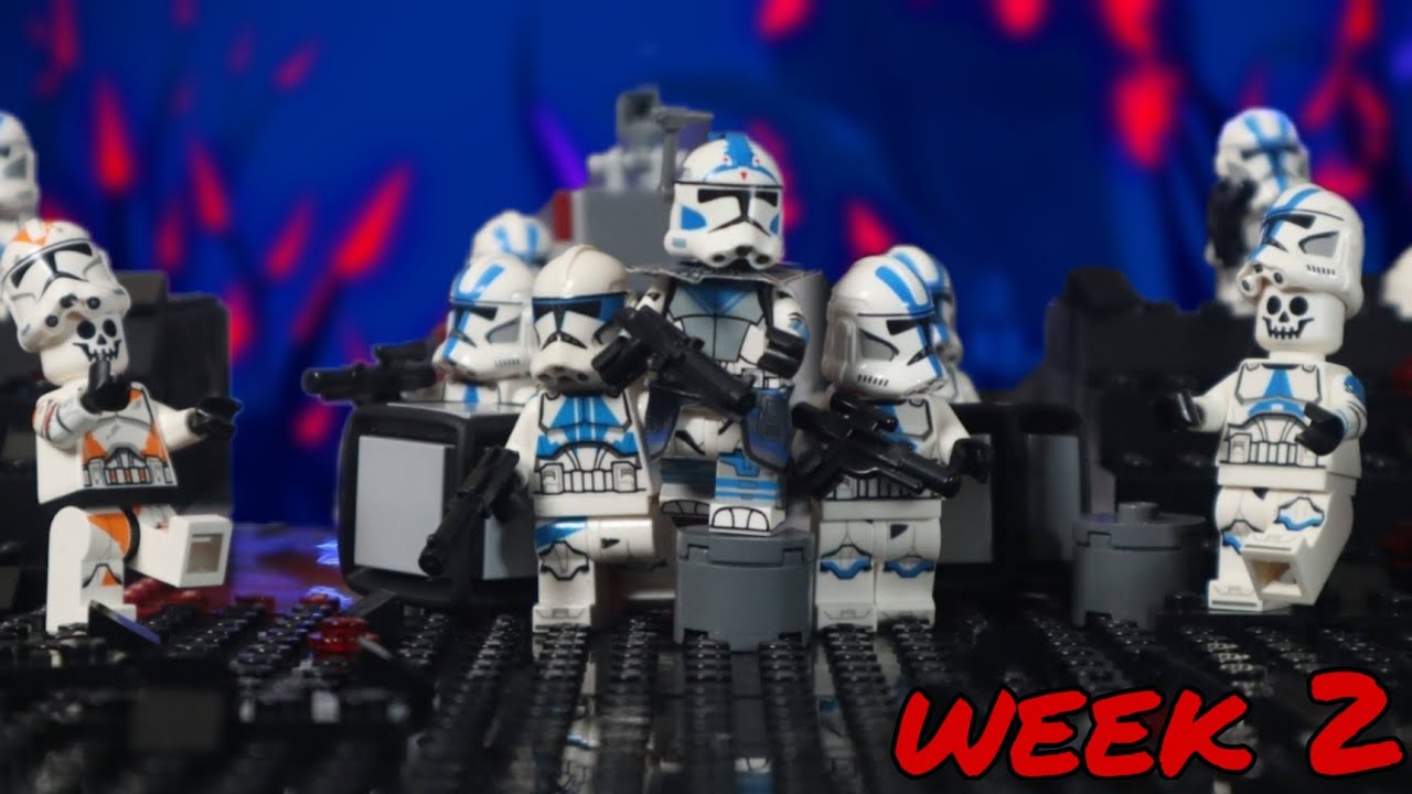 LEGO Arc Trooper Fives Attacked By Zombies On Umbara! | MOCtober 2021 ...