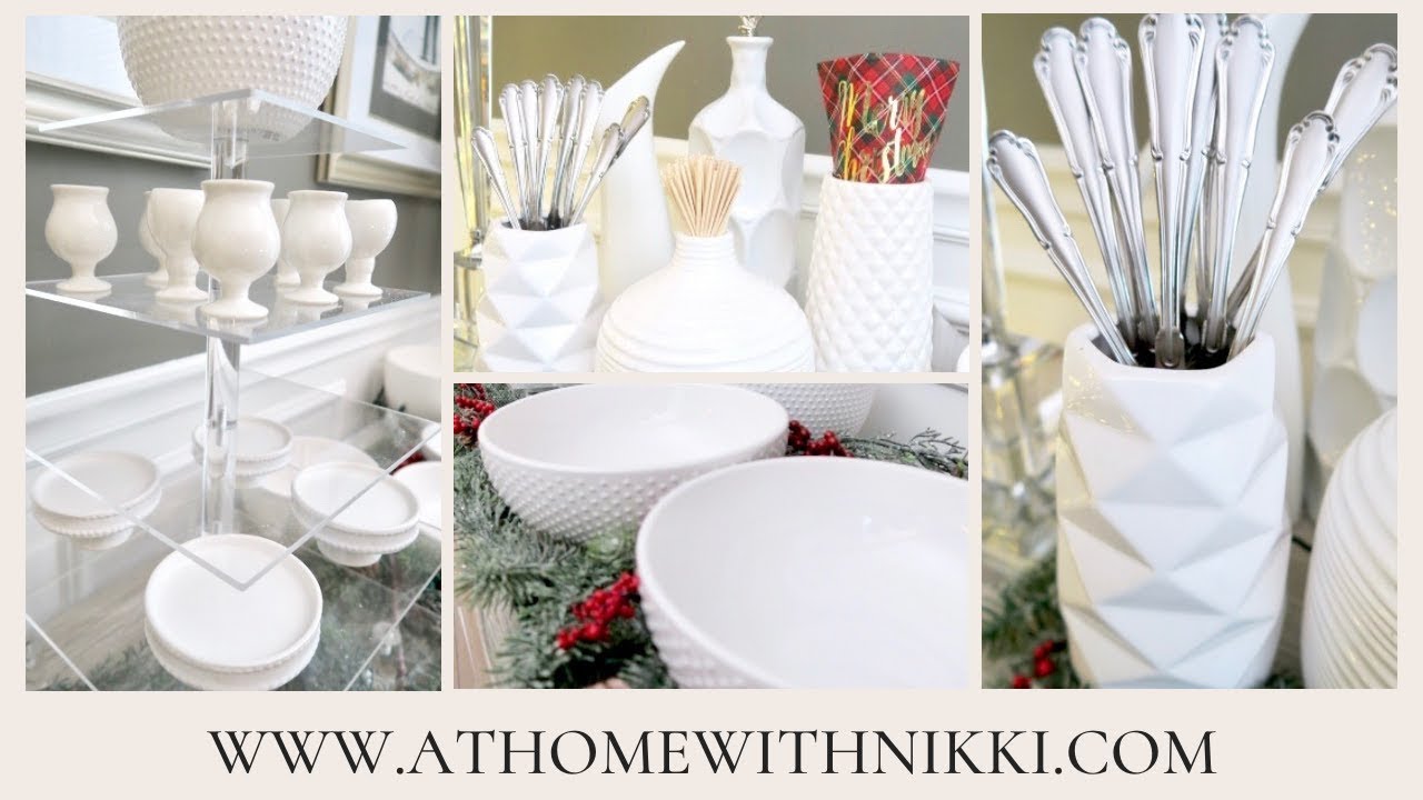 Christmas 2019 Buffet Setup | Holiday Entertaining Ideas - YouTube
