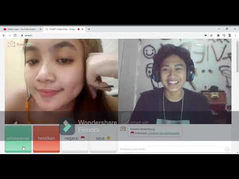 Ome Tv Tengah malem nyari cewek cantik malah ketemu BOCIL!!! PART 1 #ometv #flimora