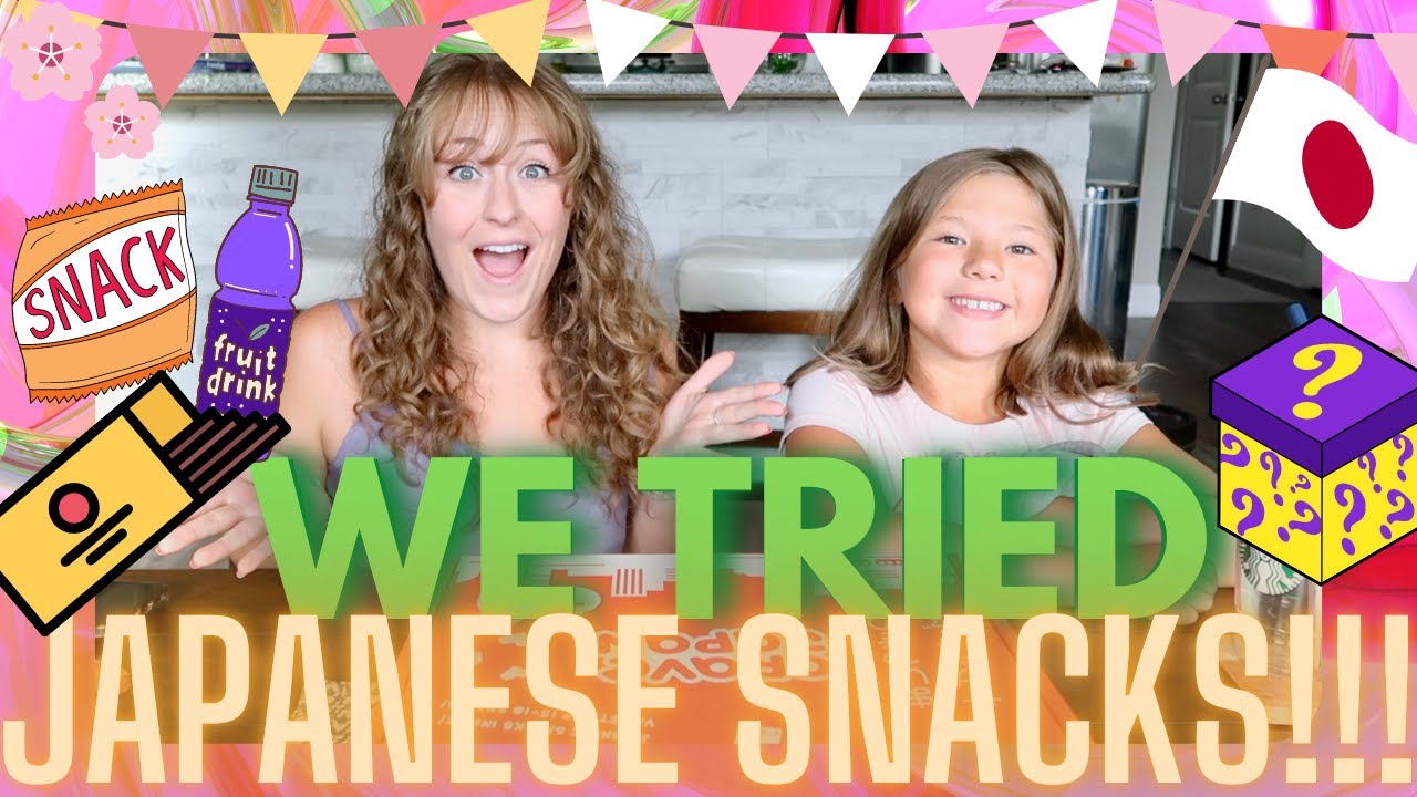EMMA is BACK!! (Taste test: Snacks from Japan Mystery Box!!!) UnBoxing ...