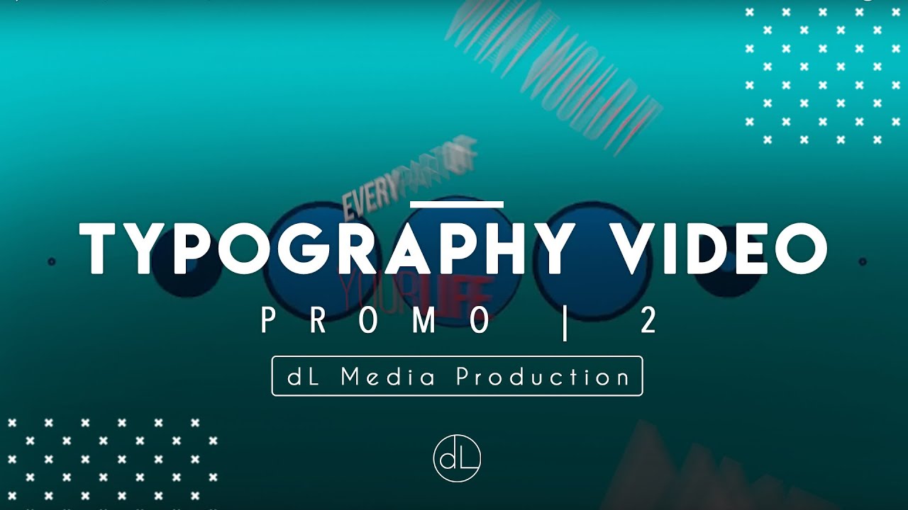 Typography Video | Promo 2 - YouTube