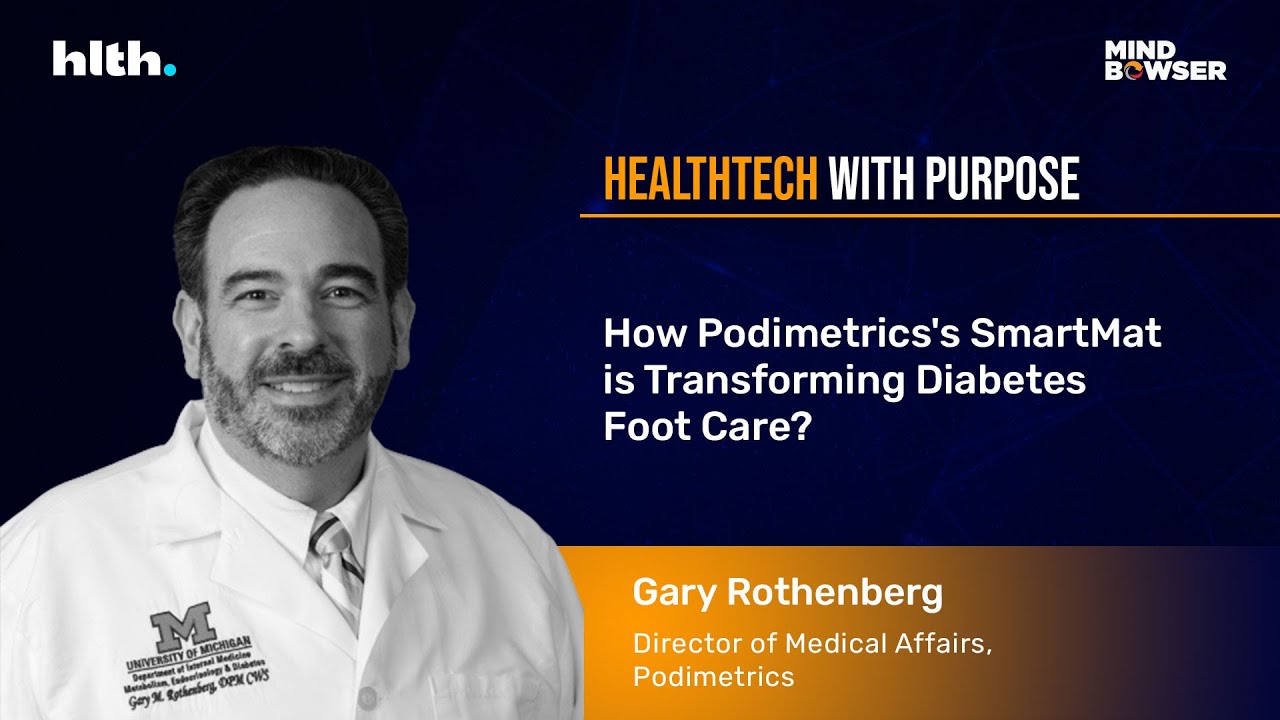 How Podimetrics's SmartMat is Transforming Diabetes Foot Care? - YouTube