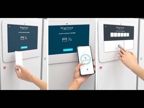 Smart Hardwired Locker | Pivot #Smartlock #Lockerlock #Security - YouTube