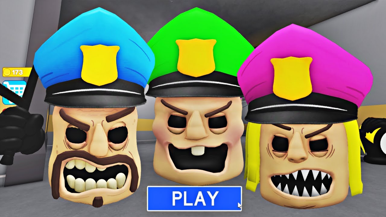 Police Head Family Escape! OBBY Full Gameplay #roblox #obby - YouTube