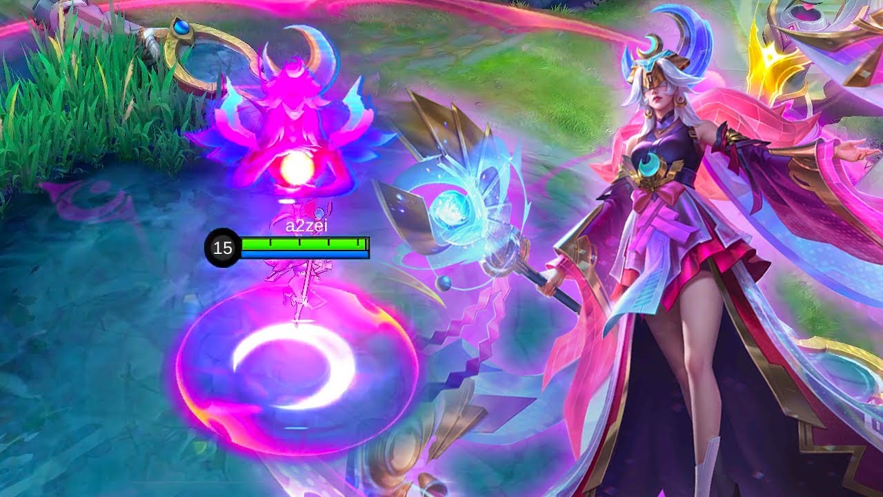 Pharsa New Epic Neon Shingetsu Skin Spotlight - YouTube