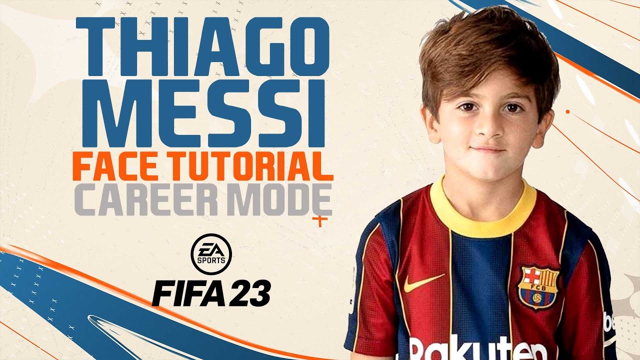 FIFA 23 THIAGO MESSI FACE FIFA 23 Pro Clubs Face Creation LOOK ALIKE ...
