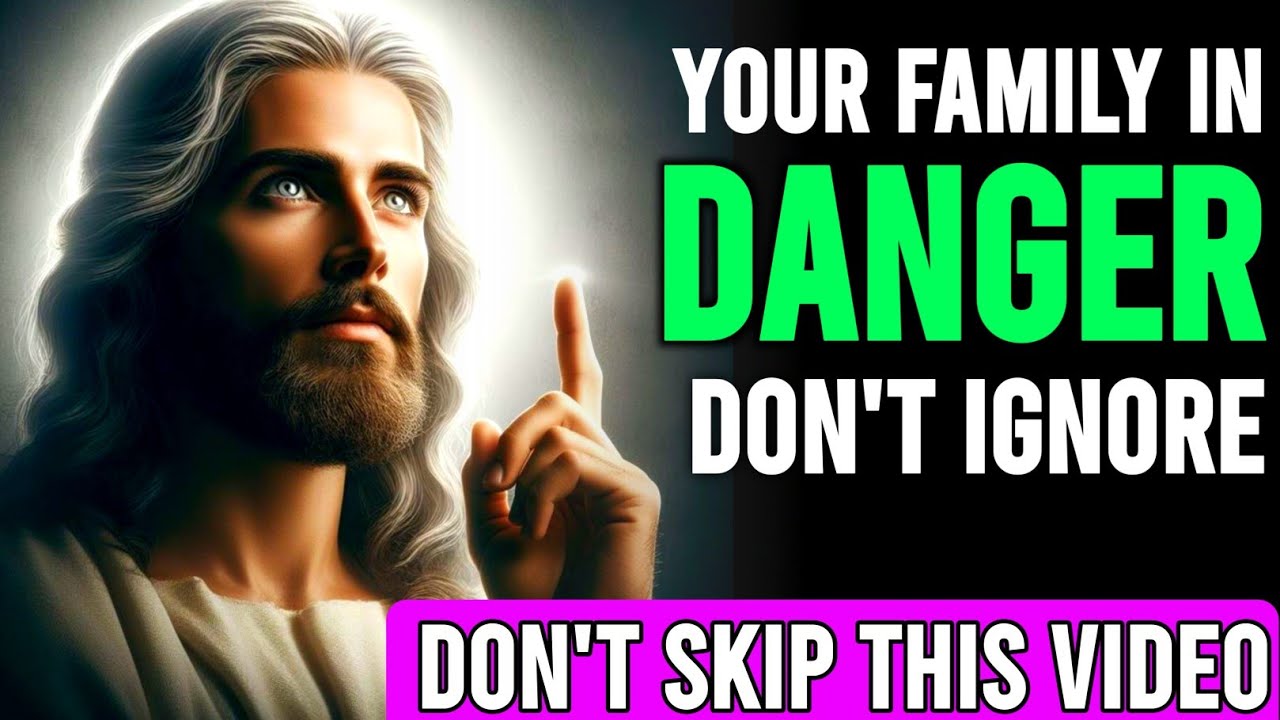 GOD MESSAGE ️ YOUR LIFE IS IN DANGER DON'T IGNORE !! DON'T LEAVE THIS ...