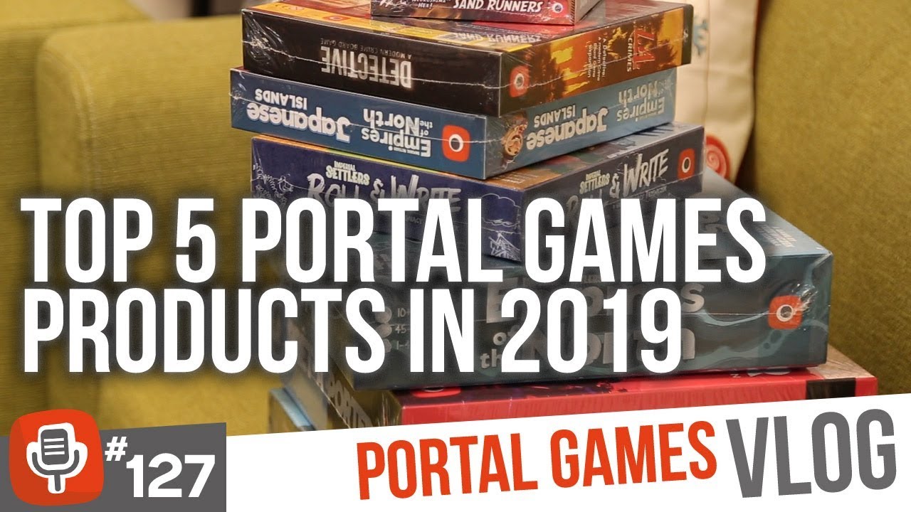 Portal Games Vlog #127 - Top 5 Portal Games products in 2019 - YouTube
