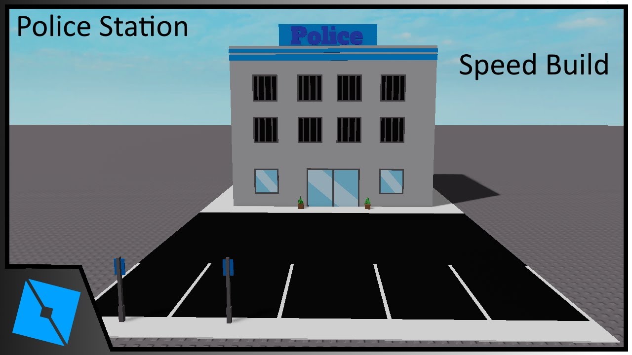 Roblox Studio: Police Station/Prison Speed Build (Subscriber Request ...
