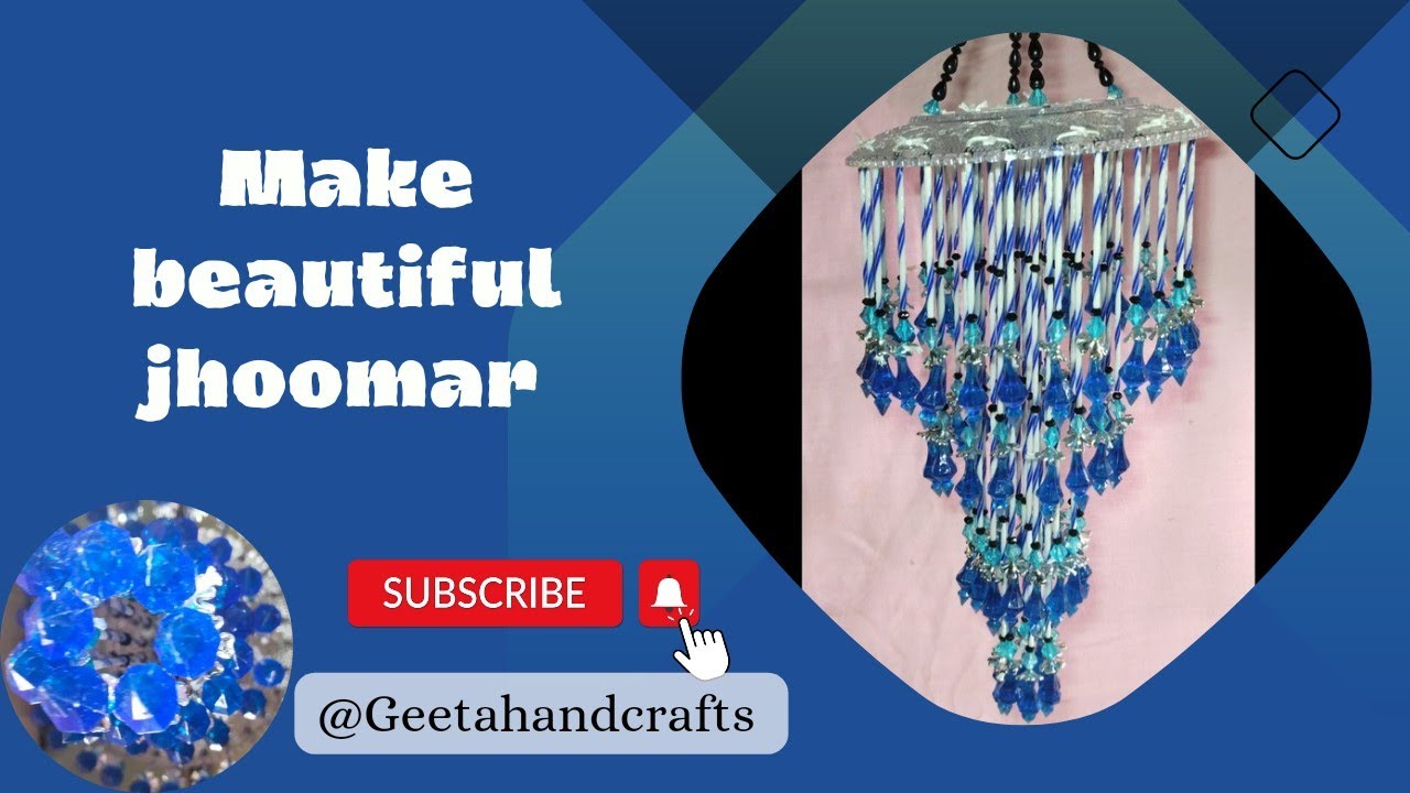 Jhoomar | making jhoomar | beautiful art | सुंदर झूमर | झूमर बनाना ...