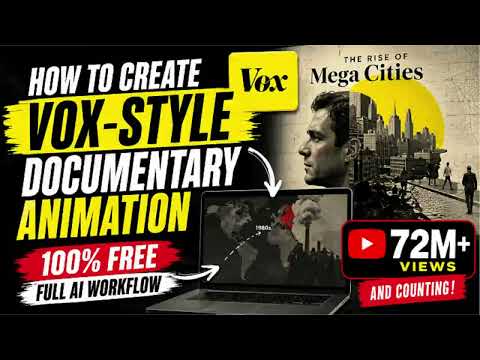 How to Create Vox-Style Documentary Animation 100% FREE (Full AI Workflow)
