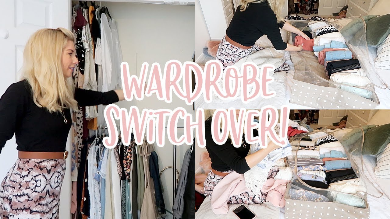 WARDROBE SWITCH OVER AUTUMN/WINTER | KATE MURNANE - YouTube