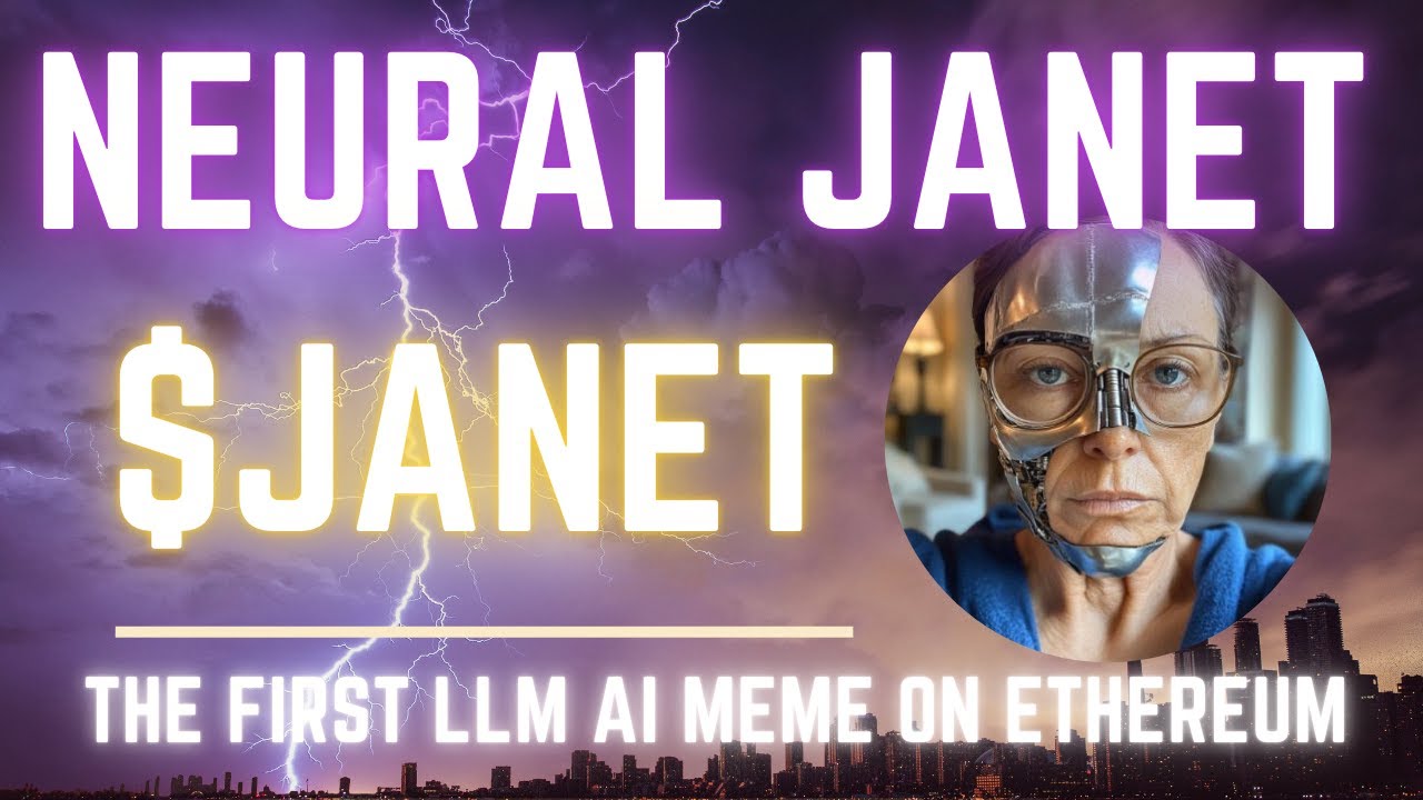 Janet | Neural Janet The First LLM Ai Meme Token on Ethereum $JANET ...