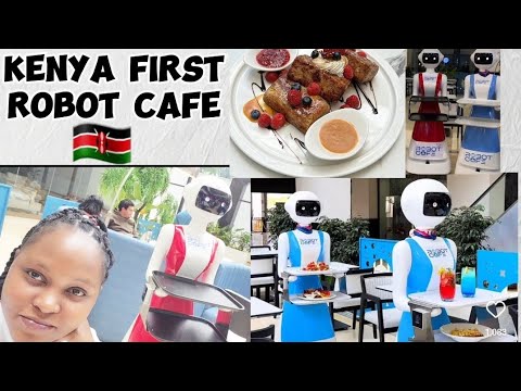 Inside the FIRST ROBOT CAFE in Nairobi Kenya 🇰🇪 - YouTube